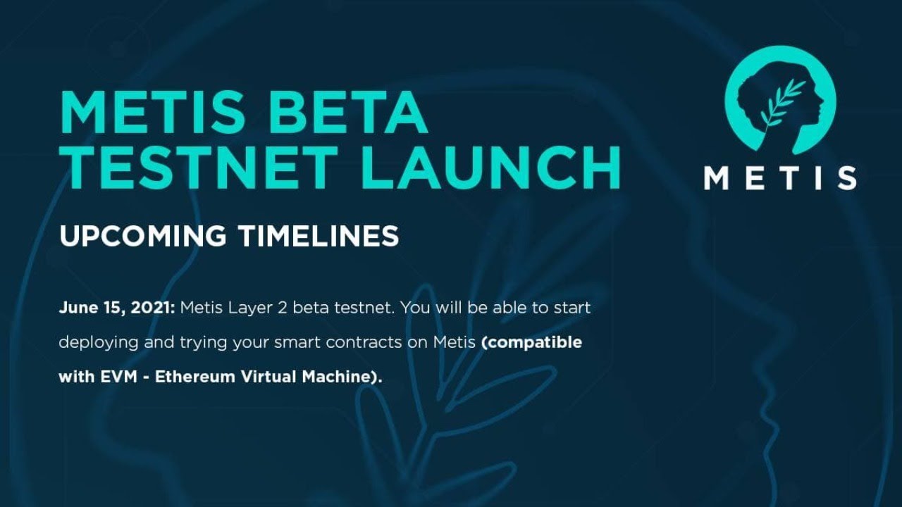 Metis.io Beta Testnet Launch - YouTube