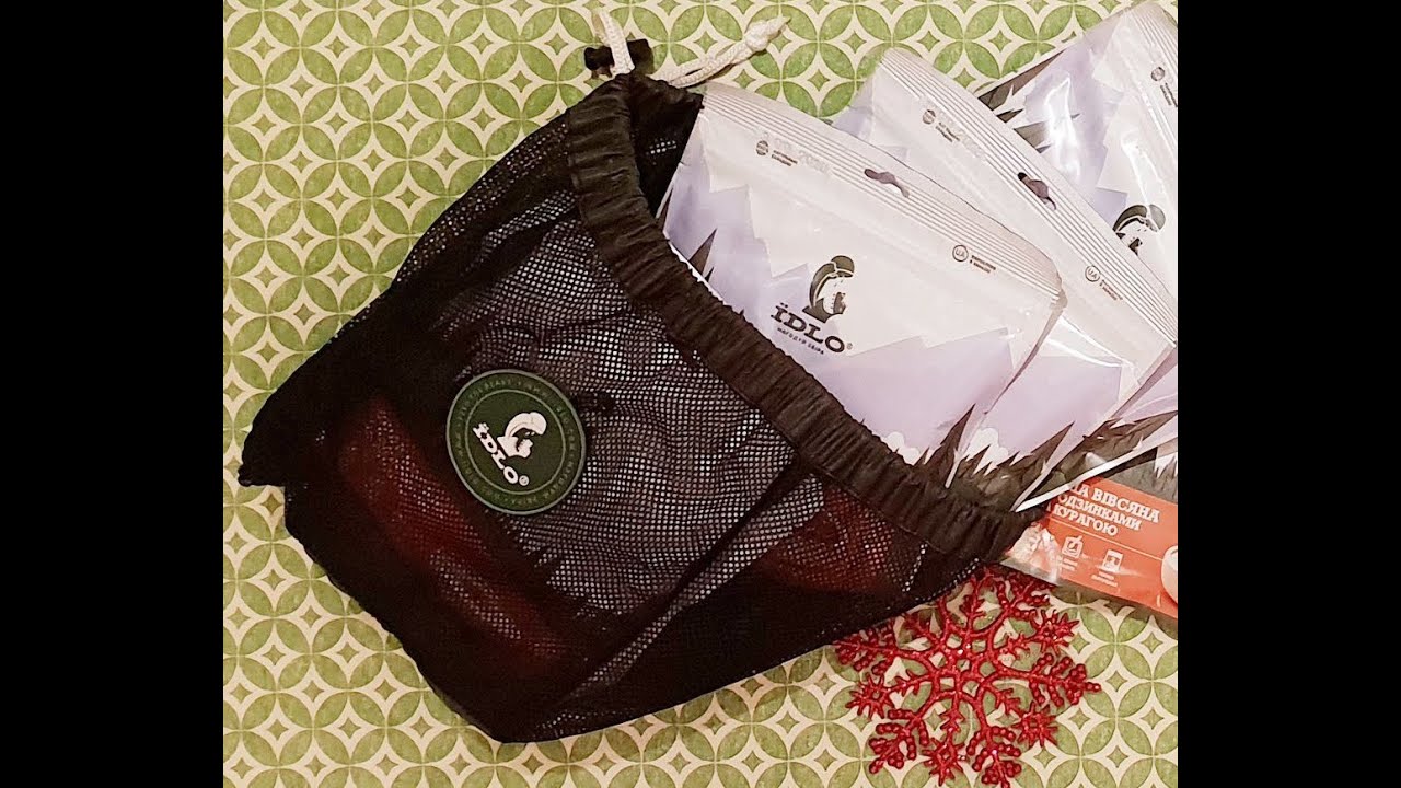 IDLO Ukrainian food for tourists and travel. Идло - еда (сублиматы) для ...