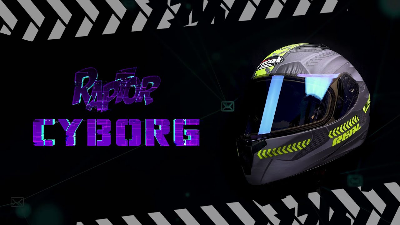 New! หมวกกันน็อค Real | Raptor Cyborg - YouTube