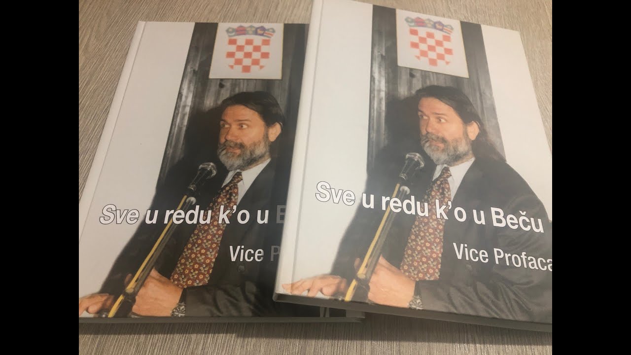Uvod u knjigu "Sve u redu k'o u Beču" - Vice Profaca - YouTube