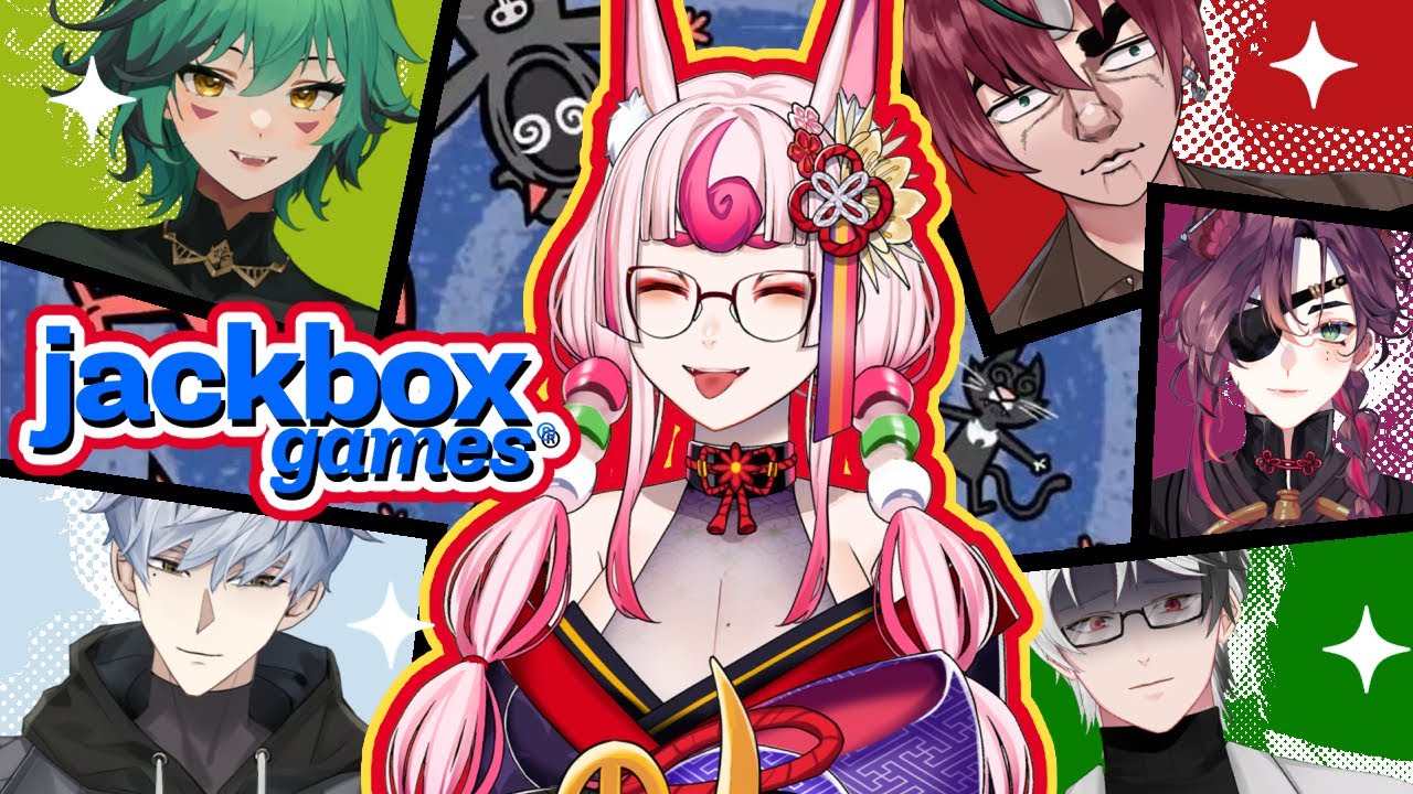 【Jackbox】SUS Vtuber Competition! with Yumi, Funin, Noe, Nephil, 10JIN ...