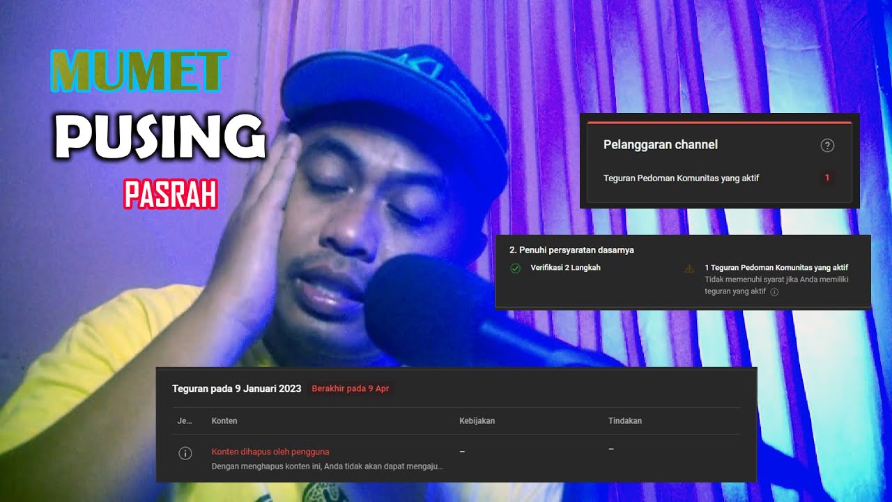 PUSING !!! CHANNEL KENA PERINGATAN || CURHAT WAE - YouTube