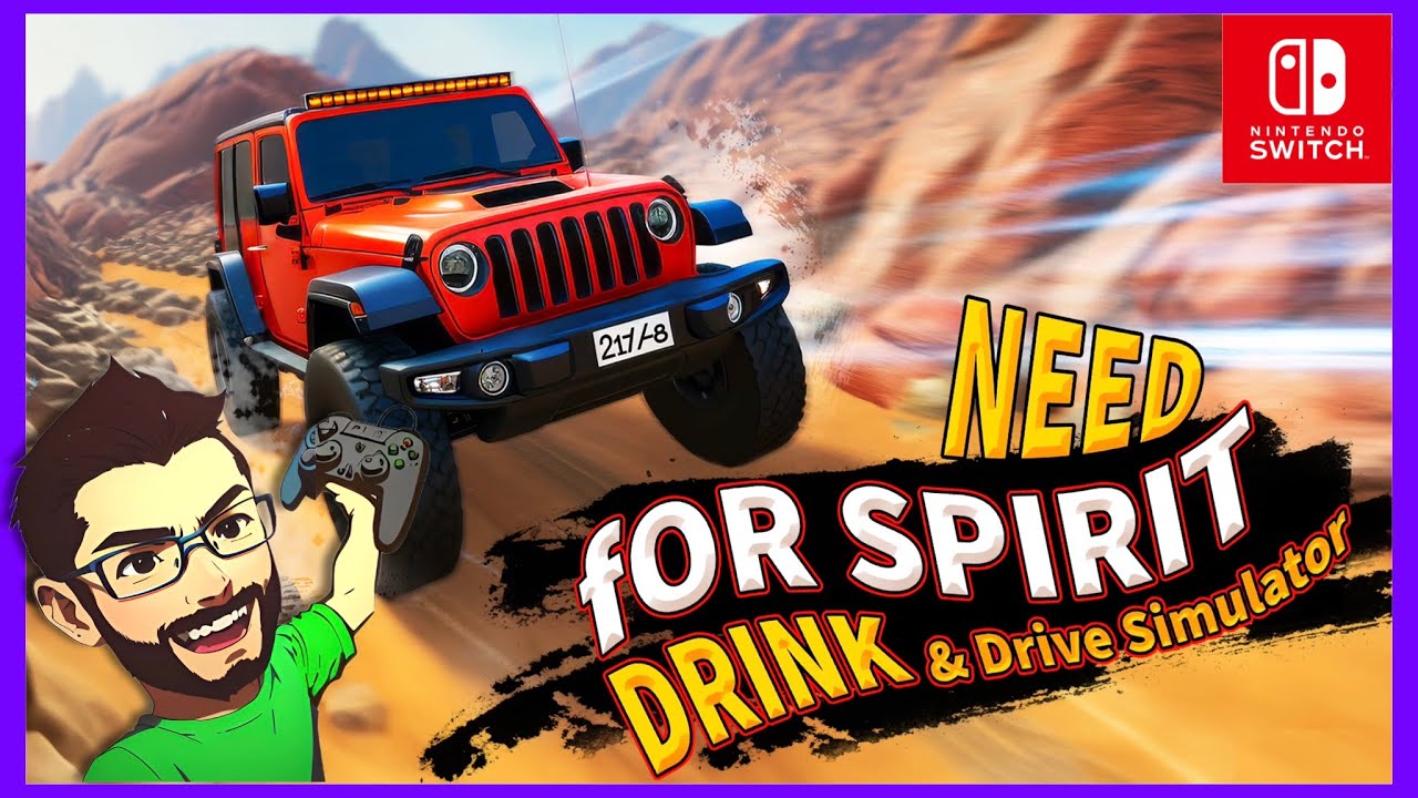 Need for Spirit Drink and Drive Simulator gameplay on Nintendo Switch ...