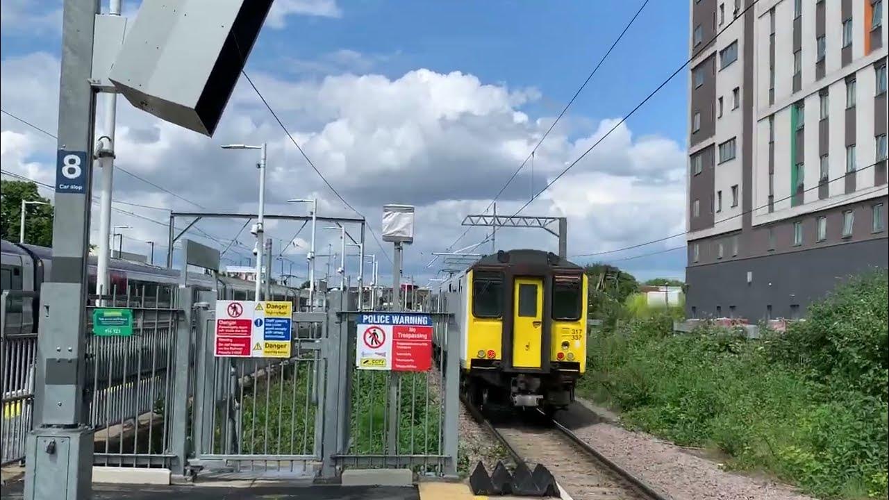 Greater Anglia Class 317 Departing Tottenham Hale For Meridian Water & Class 720 For Hertford ...