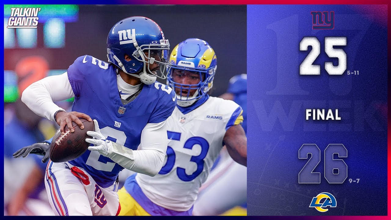 683 | Rams 26 Giants 25 - YouTube