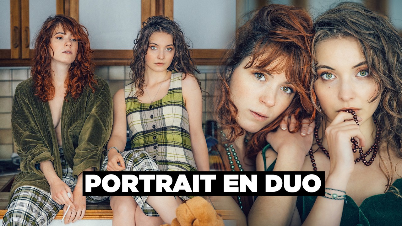 Shooting photo de Portraits EN DUO : Les coulisses - YouTube