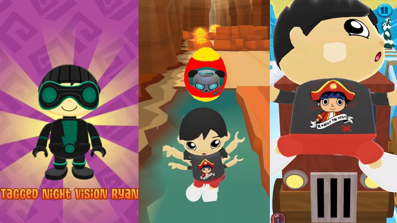 TAG WITH RYAN REVERSE RED HERO RYAN VS HALLOWEEN UPDATE LAVA MIX - YouTube