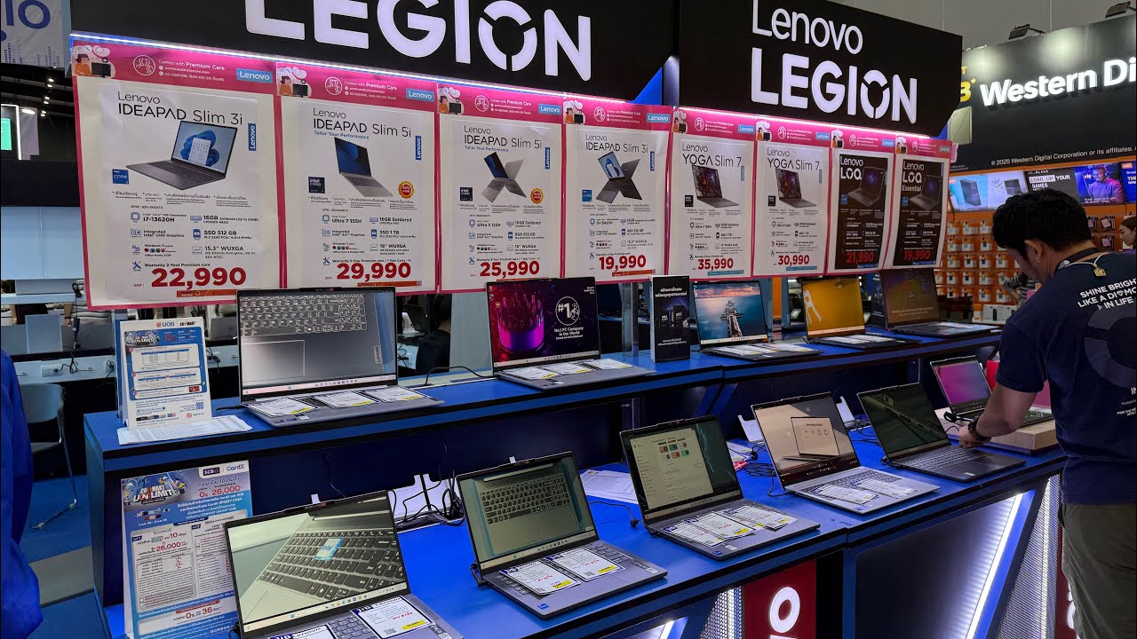Lenovo Promotion ในงาน Commart 2025 จัดเต็มรุ่นใหม่ Notebook พร้อมลด ...