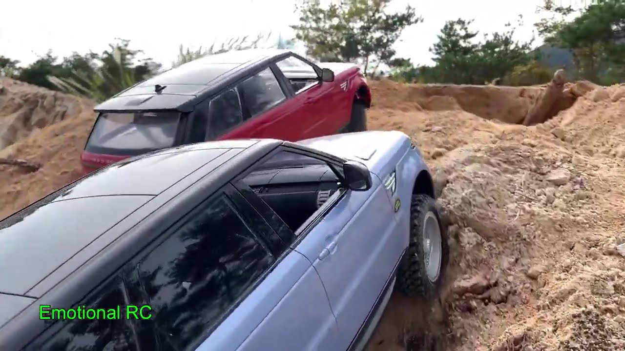 1/10 Scale RC : Custom Range Rover Sport Off-road Trail 10. - YouTube