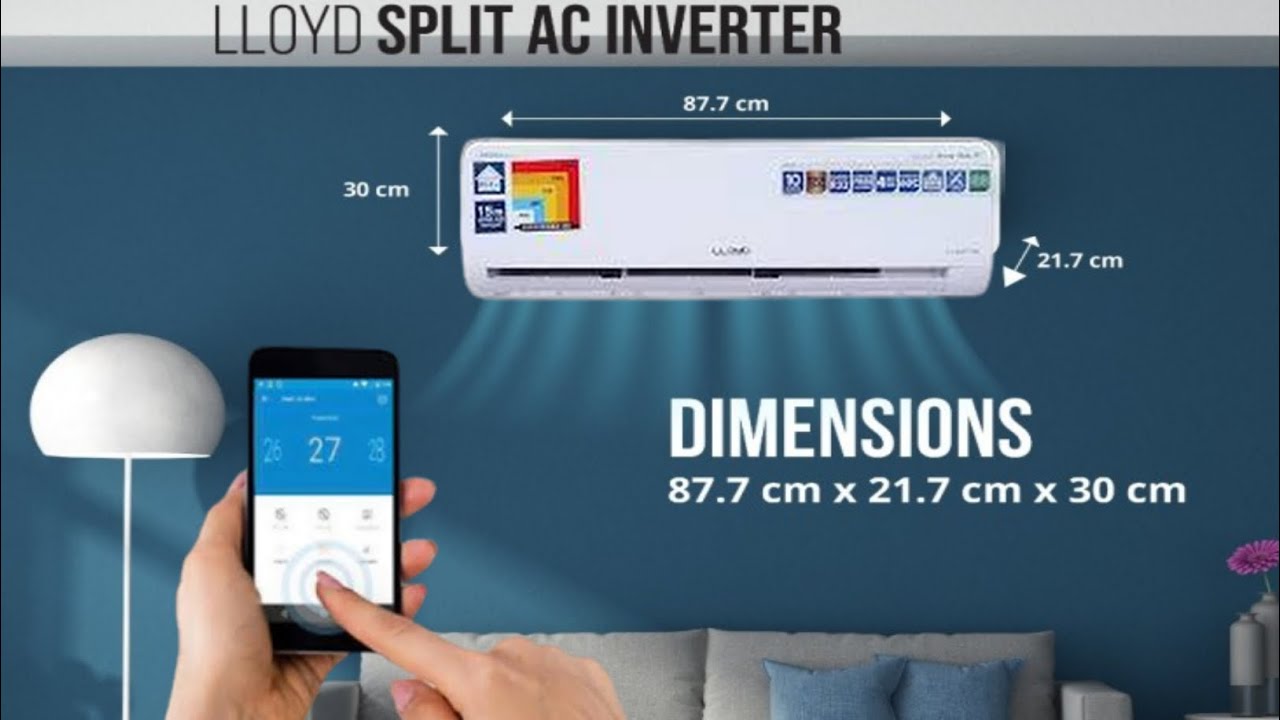 LLOYD Split Inverter AC Unboxing & Review||Expandable Air Conditioner ...