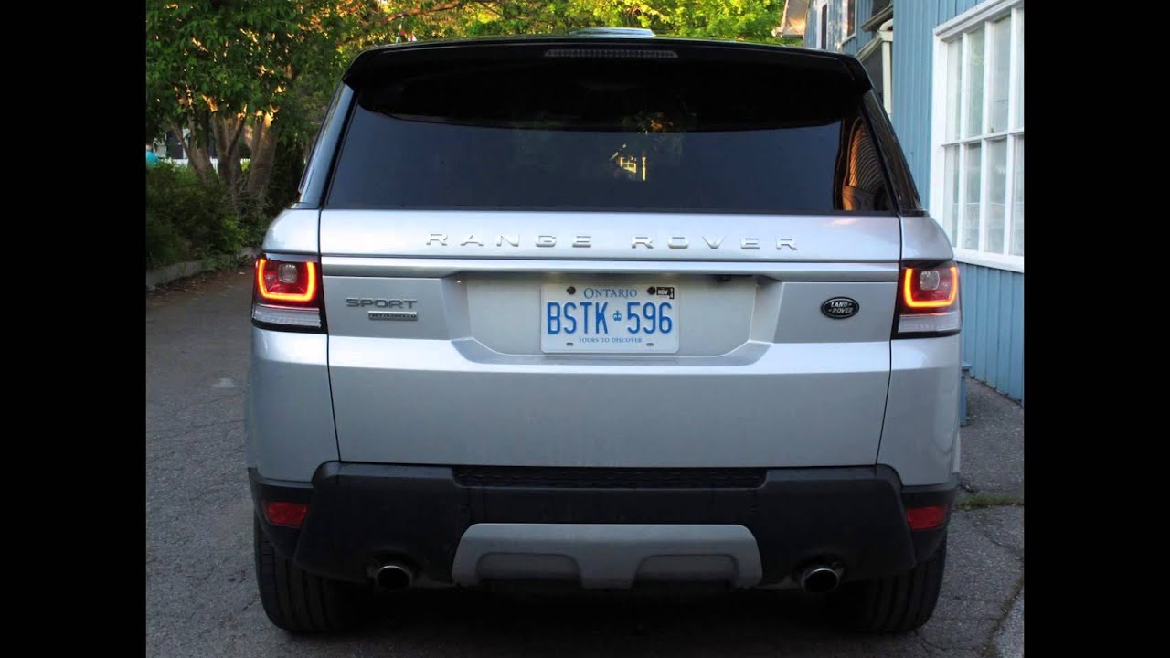 2016 Range Rover Sport Indus Silver - YouTube