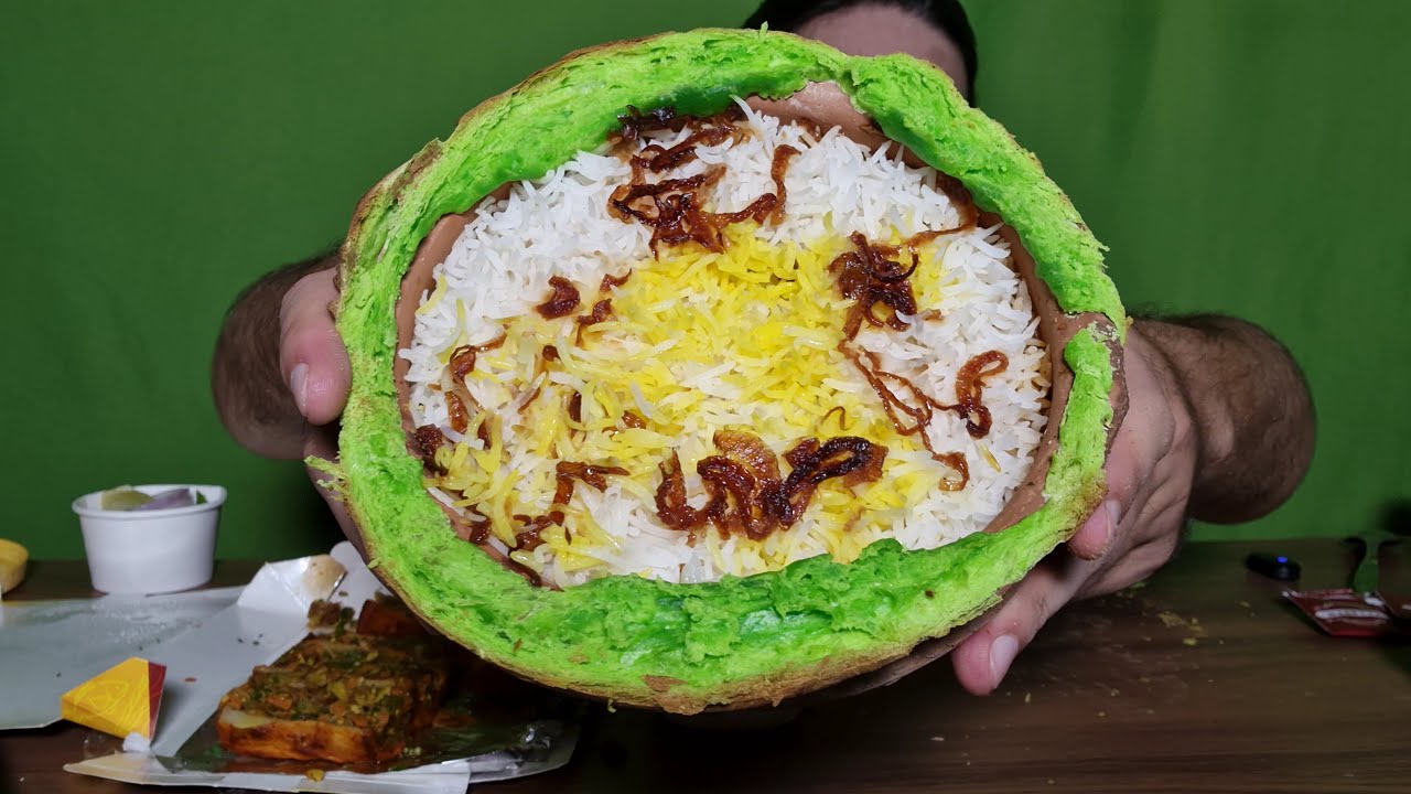 Awesome Subz Biryani and Aloo Nazakat from Mezbaan II The royal taste ...