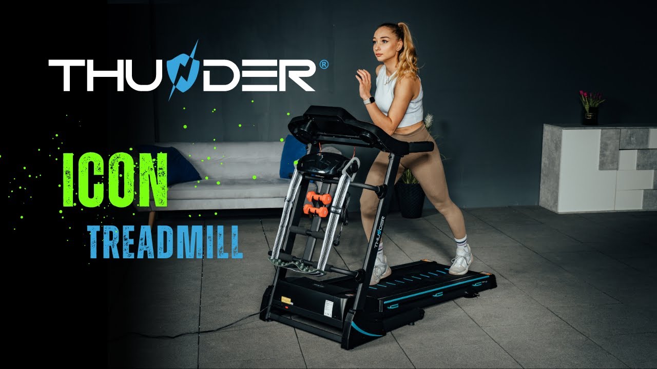 Thunder ICON home training treadmill - YouTube