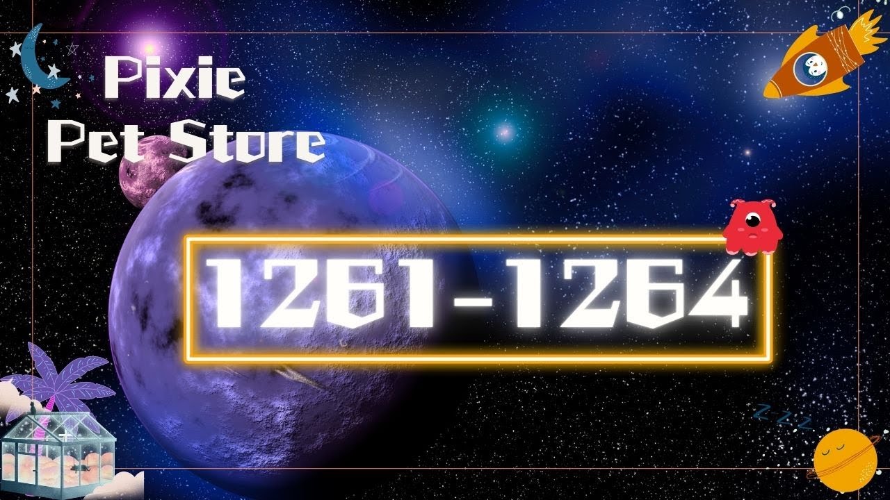 🔴 ᴸᶦᵛᵉ 】pixie pet store 1261-1264 - YouTube