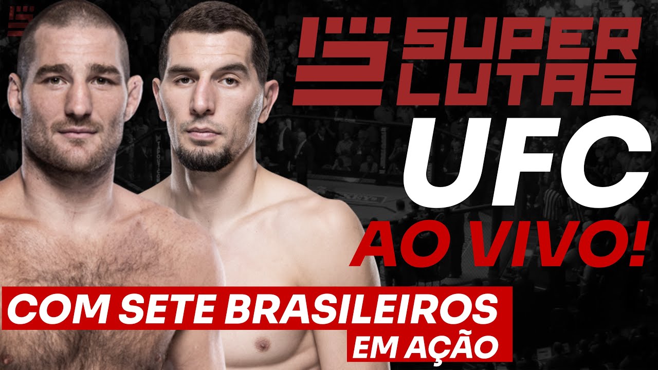 UFC AO VIVO | COM 7 BRASILEIROS 🔴 - YouTube