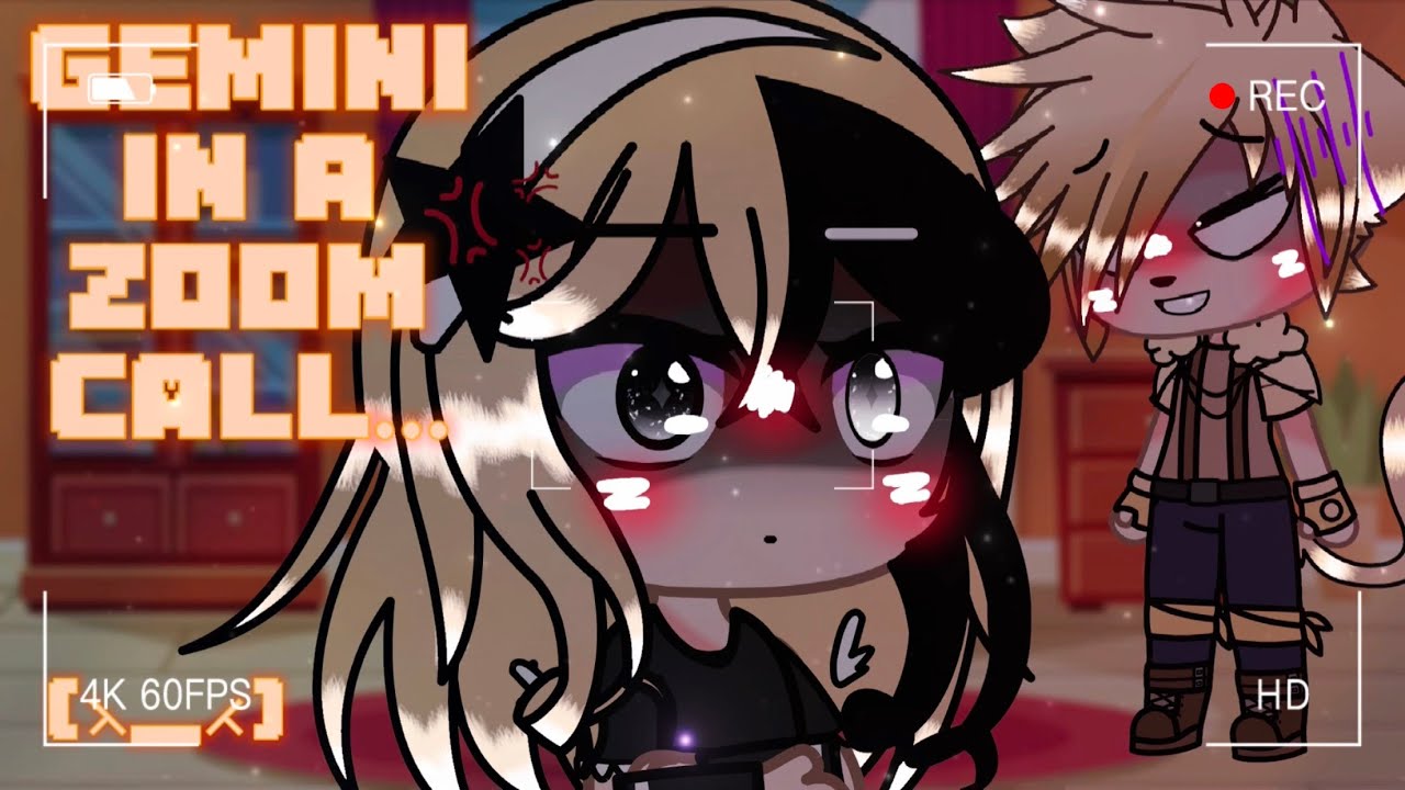 Gemini In A Zoom Call… // Zodiac Signs - YouTube
