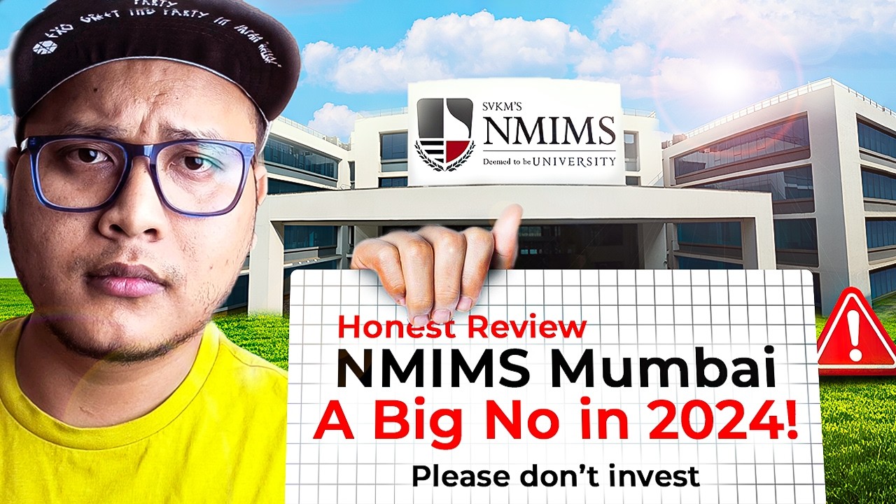 NMIMS Mumbai Honest Review 2025🤬 Real Placements, ROI, Education ...