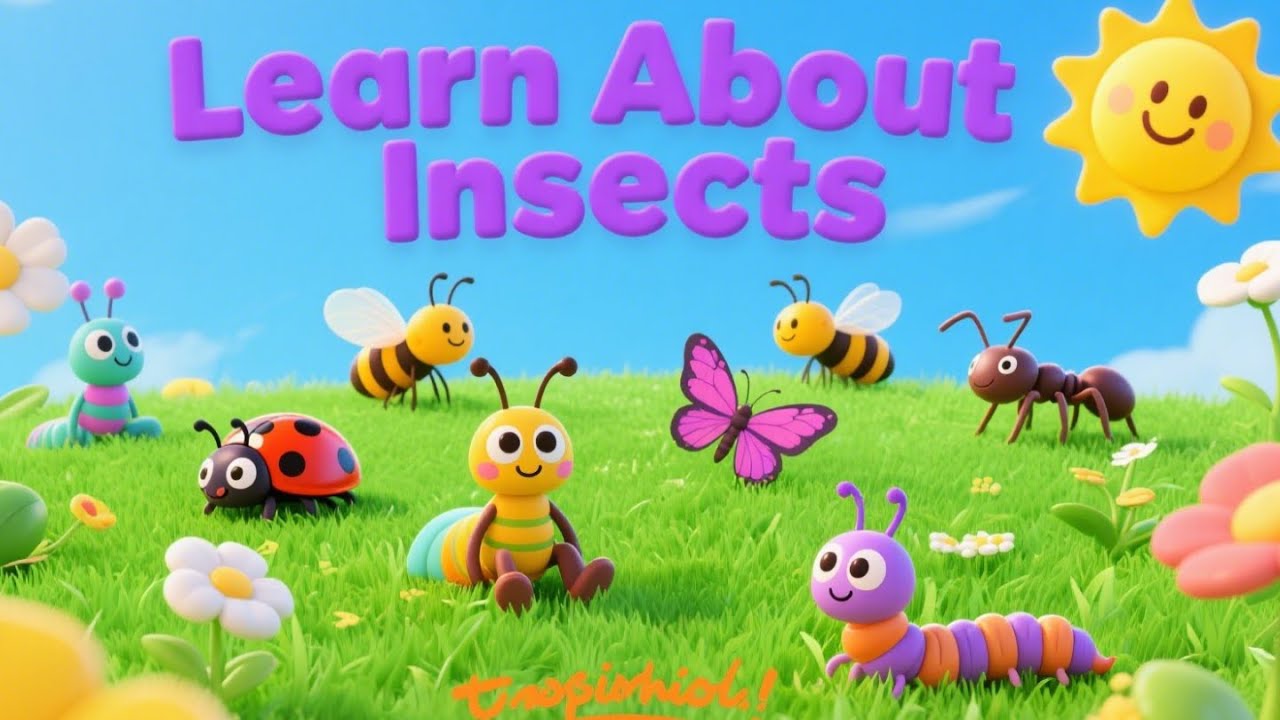 Learn About Insects for Kids 🐞 | Fun Bug Facts & Names | Starbright ...