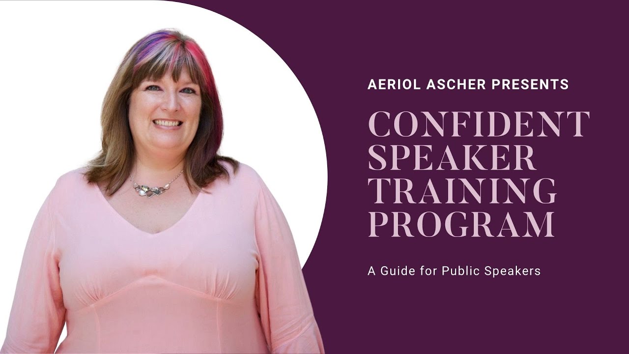 Confident Speaker Training Program - YouTube
