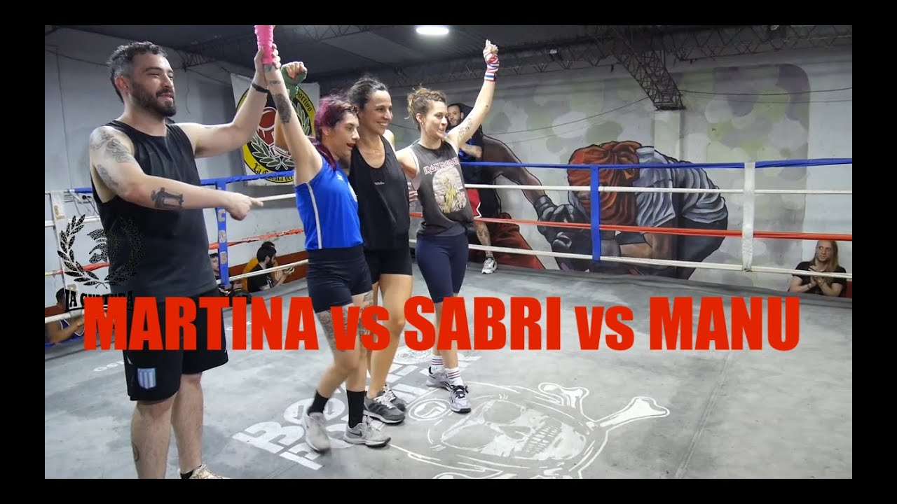 Festival de Boxeo LCDB P11 Martina VS Sabri VS Manuela Triangular ...