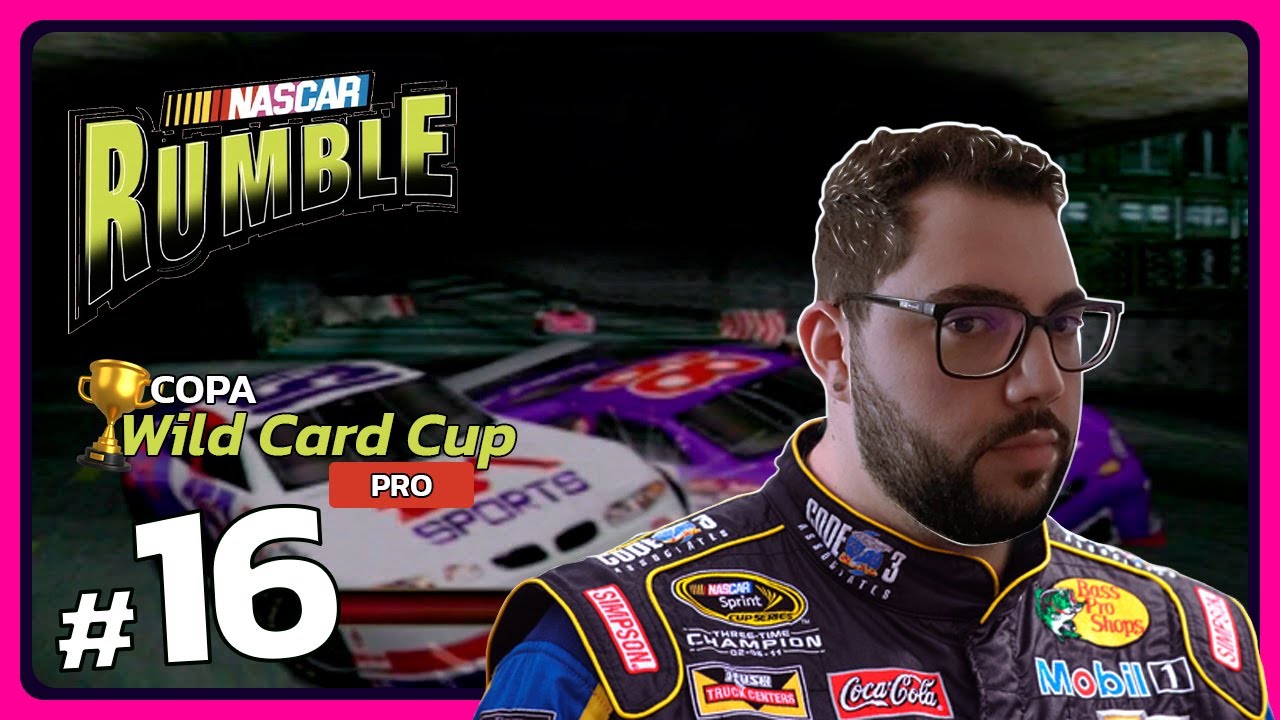 Copa WILD CARD CUP Completa - PRO Jogando Nascar Rumble de PS1 #16 ...