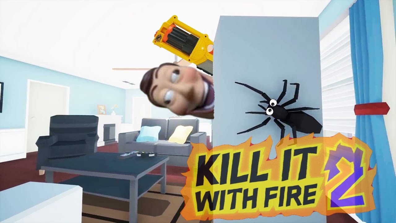 SO MANY SPIDERS!!!!! - Kill It With Fire 2 Funny Moments - YouTube