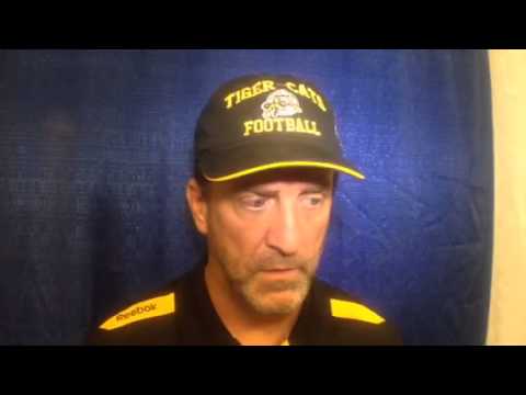 Ticats coach Kent Austin after pre-season loss to Argos - YouTube