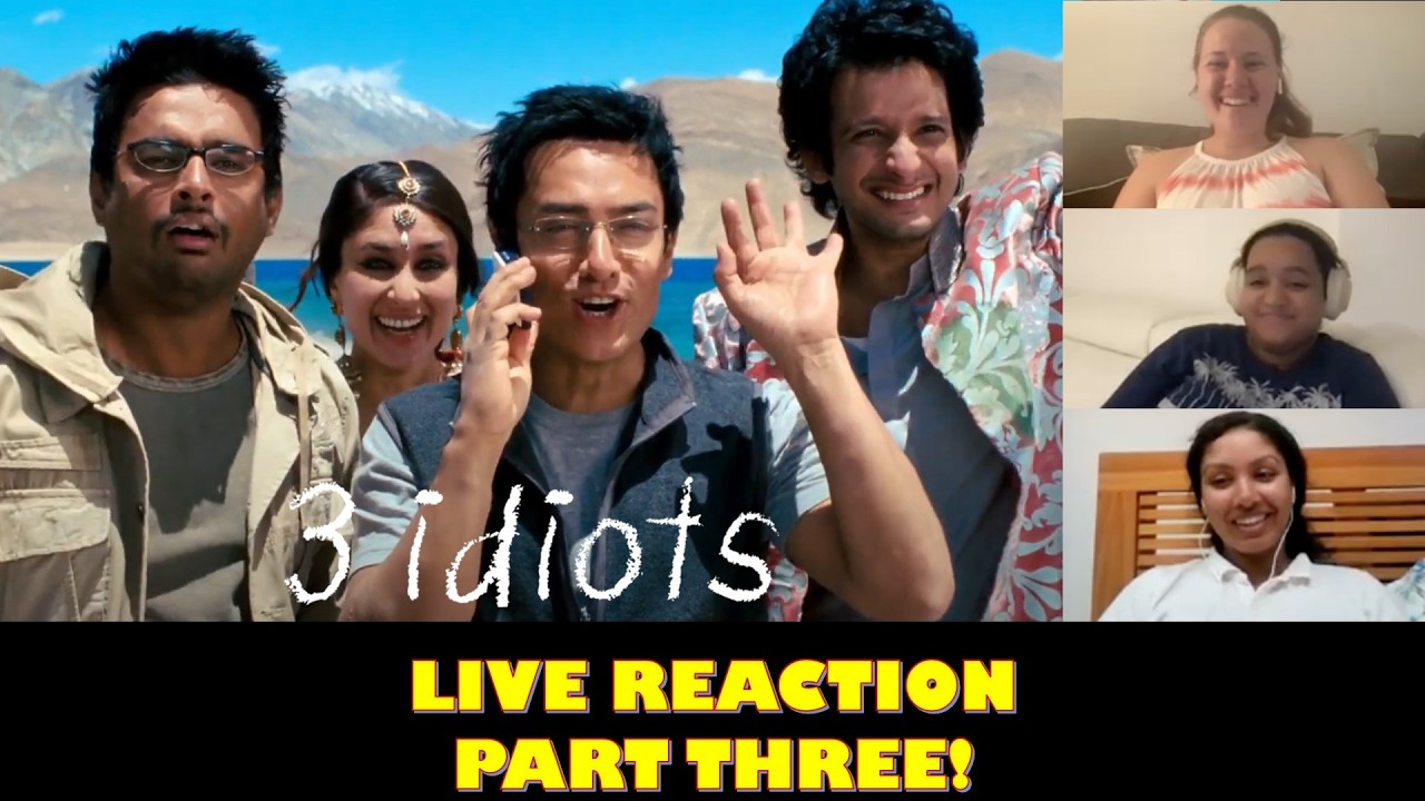 3 Idiots Movie Reaction *Part Three*! 15TH ANNIVERSARY! - YouTube