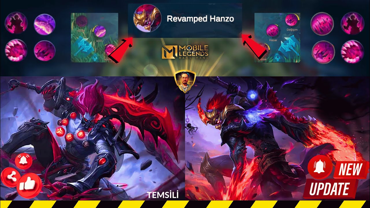 Came Back - Enerjisi Gitmiş - Hanzo Revamp - Mobile Legends - YouTube