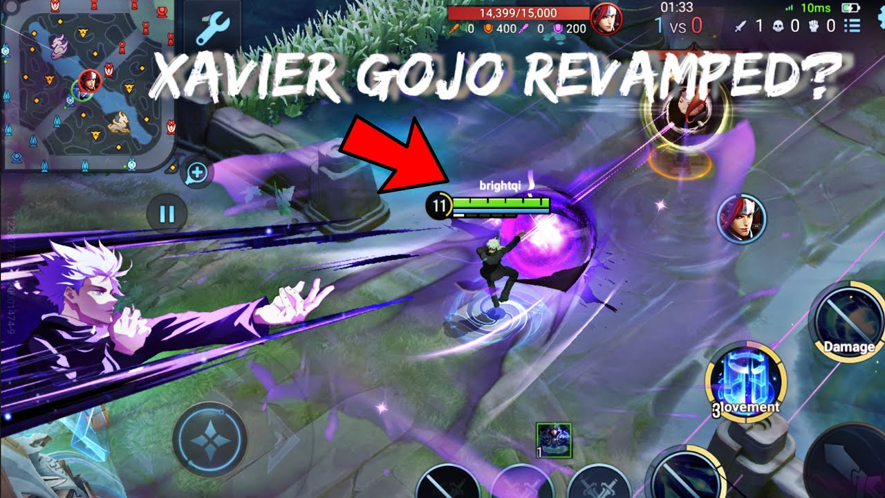 Xavier Gojo Revamped Skin? Mobile Legends - YouTube