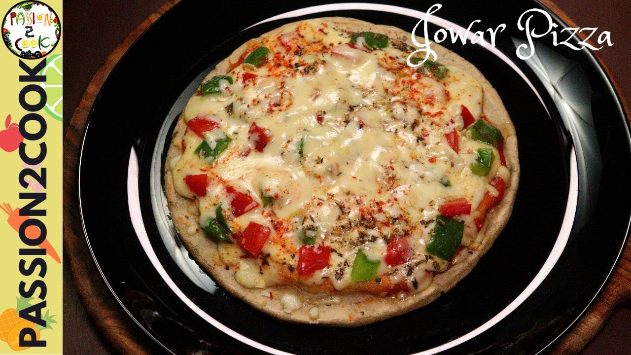 Jowar Pizza | Jowar Flour Pizza Base | Jowar Flour Recipe - YouTube