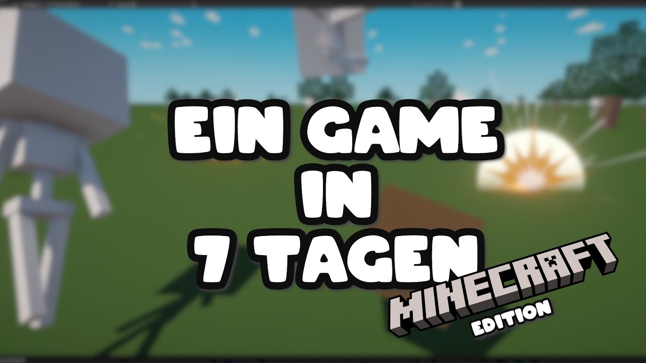 Minecraft auf Wish bestellt?! | Ein Game in 7 Tagen entwickeln - YouTube