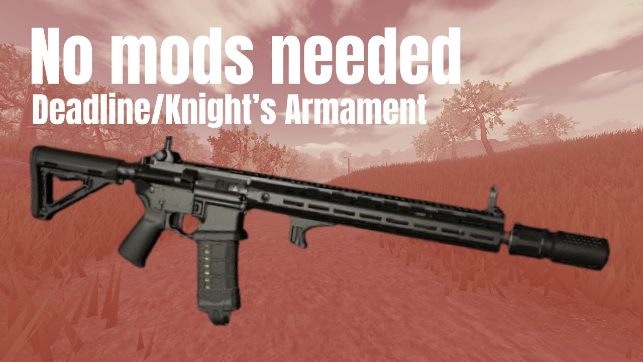 The Best AR-15 Upgrade??? | ROBLOX Deadline - YouTube