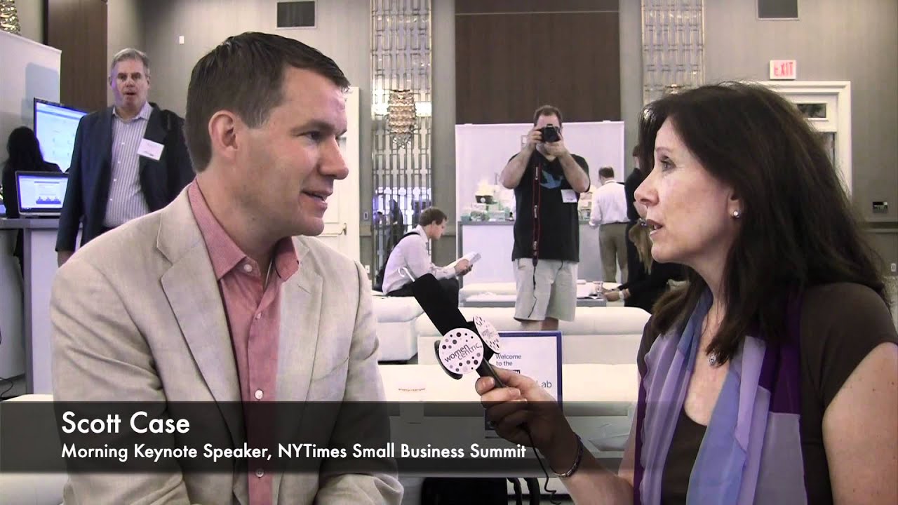 Startup Growth Advice with Scott Case | 2012 NYTimes Small Biz Summit ...