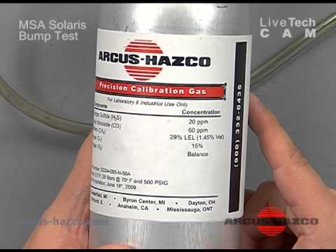 MSA Solaris Bump Test - YouTube