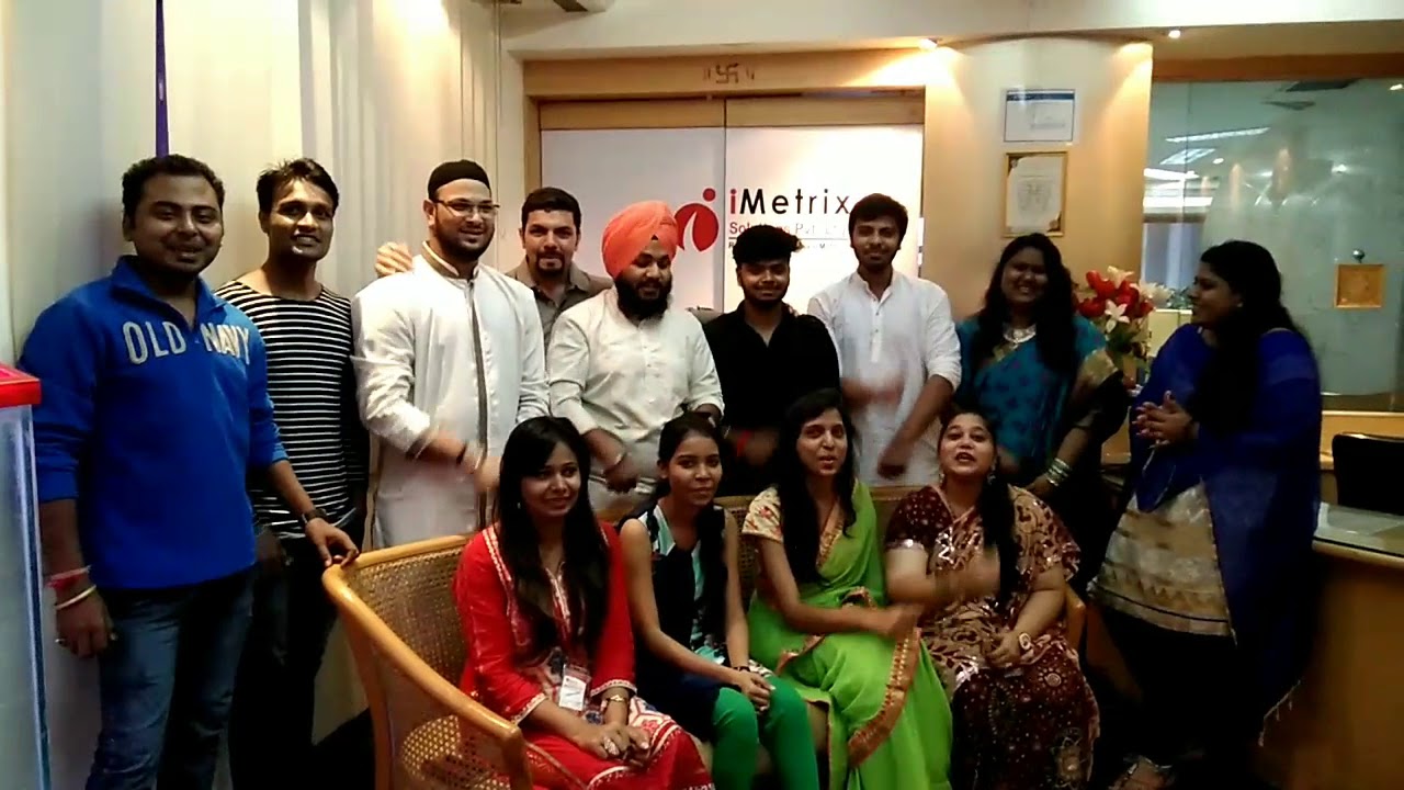 Sonu At iMetrix Solutions - YouTube