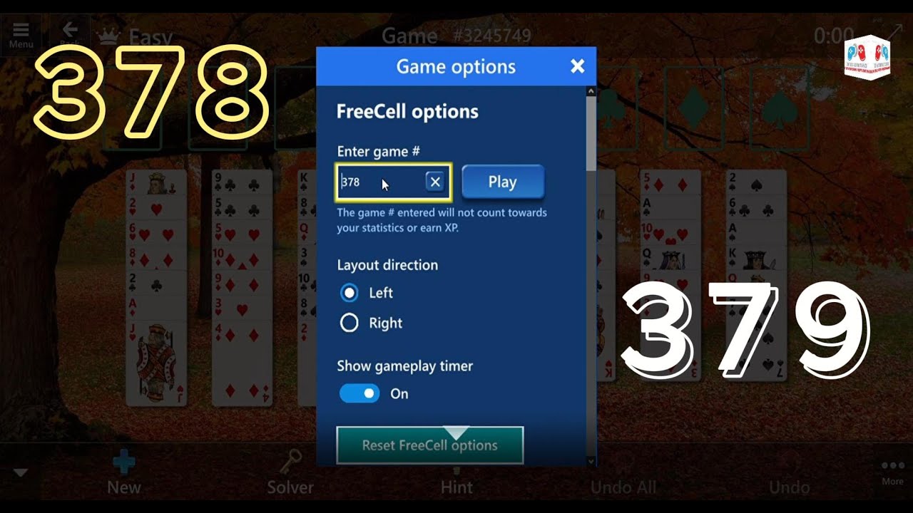 Microsoft Solitaire FreeCell 378 & 379 Solved: Step-by-Step Guide - YouTube