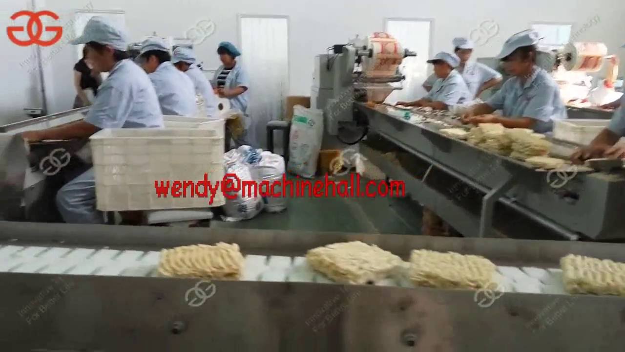 Instant Noodle Bag Packing Machine | Instant Noodle Making Machine Work ...