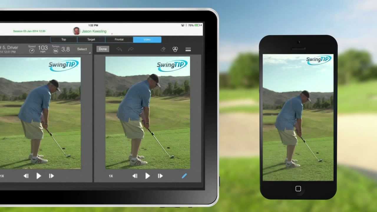 SwingTIP MobiCoach Golf Coaching System at InTheHoleGolf.com - YouTube