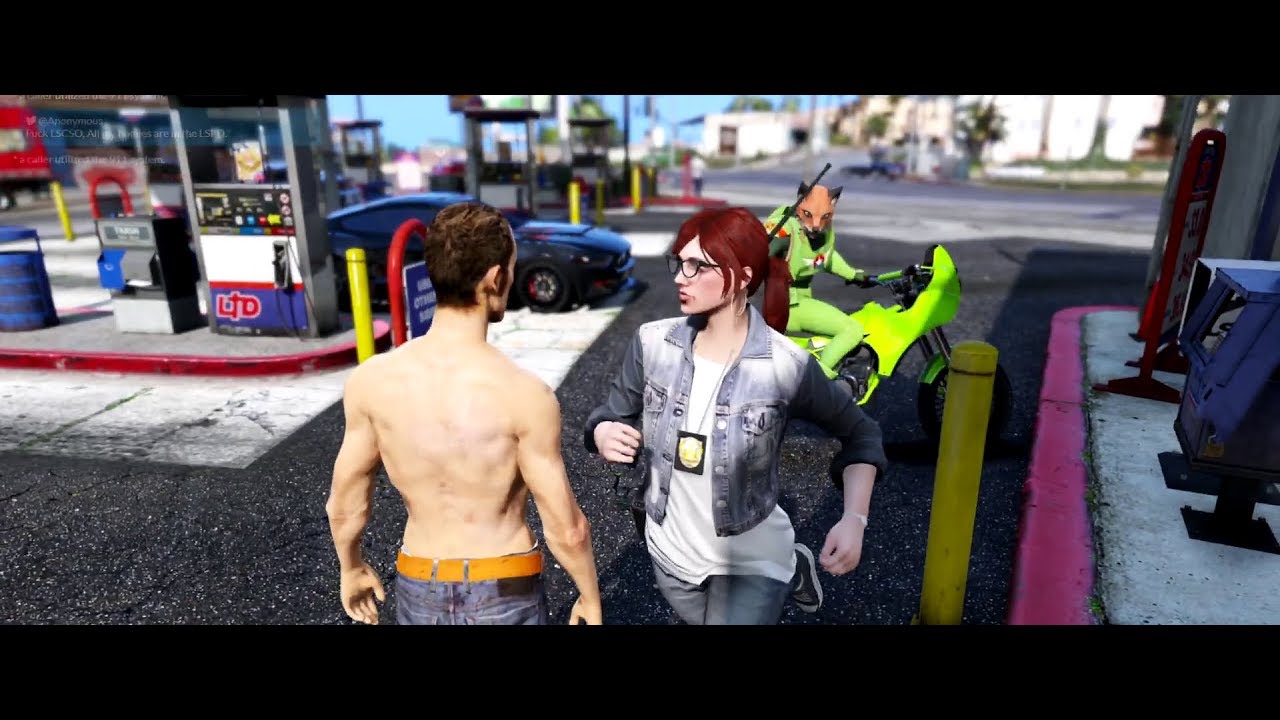 GTA V FiveM RP - Big Dan Richards - The Gas Station Whacker - YouTube