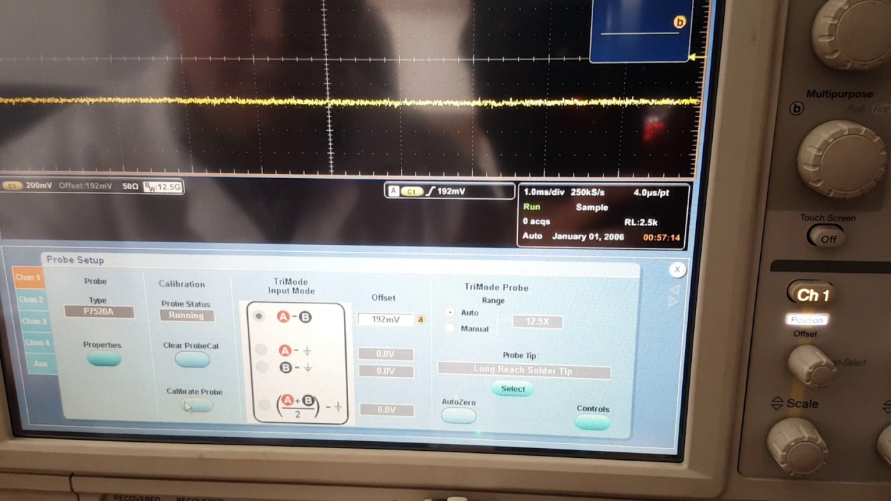 Tektronix P7520A Tri-Mode Probe with P7500 Series TriMode Probe - YouTube