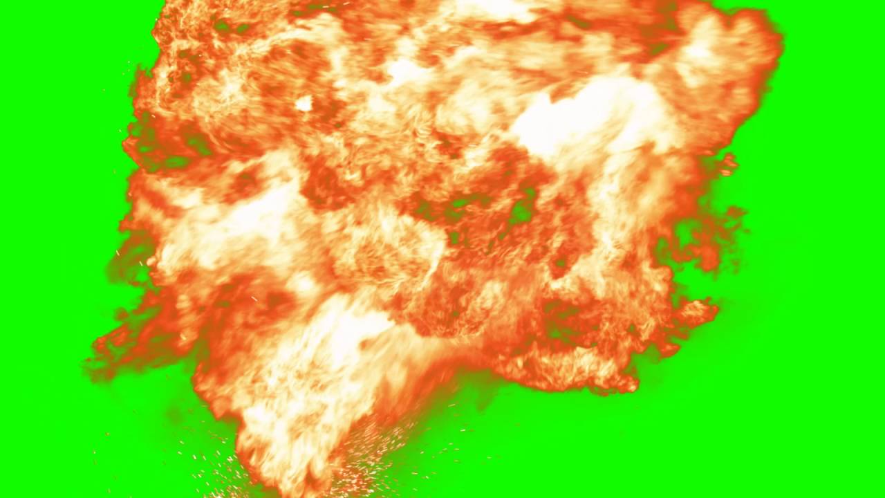 FREE HD Green Screen BIG EXPLOSION - YouTube