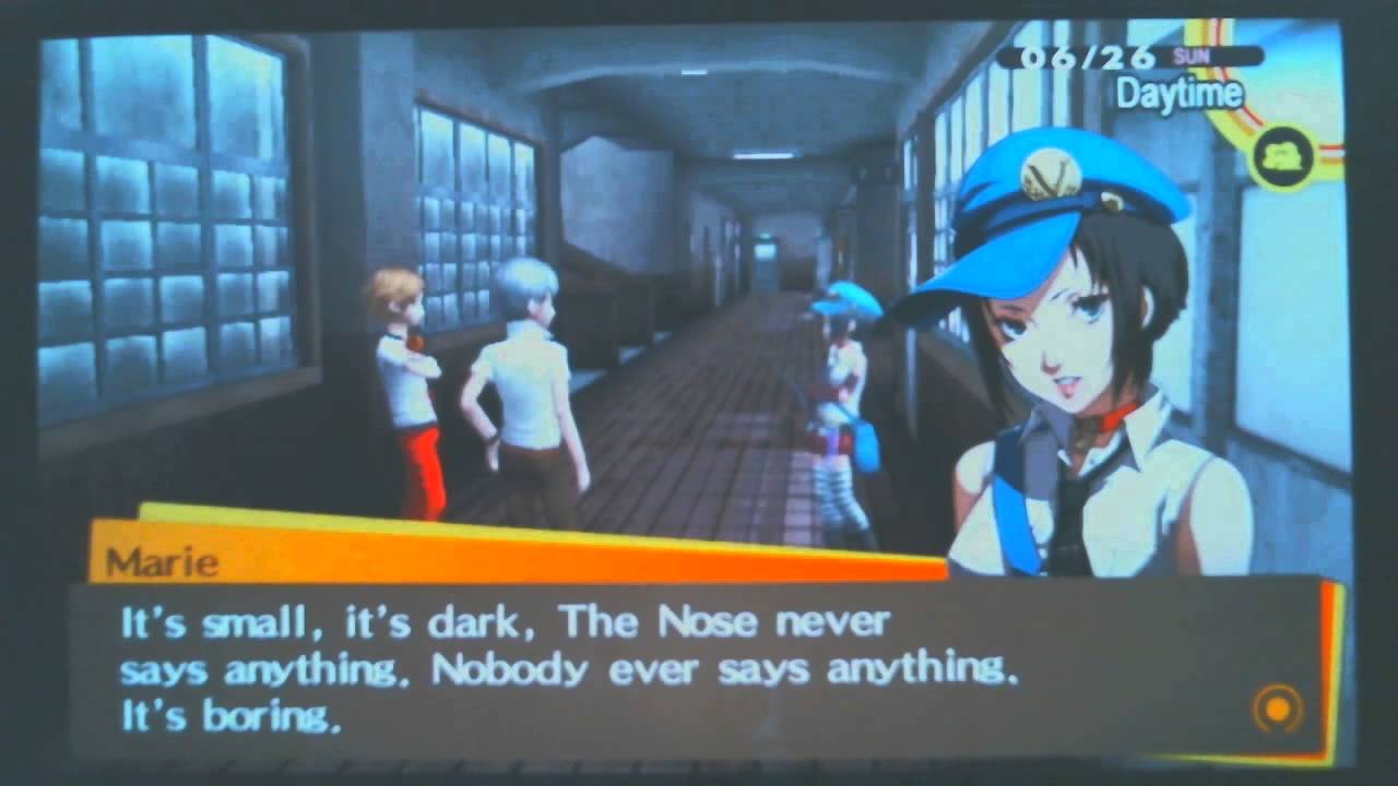 Persona 4 Golden 027 Marie Aeon Rank 4 - YouTube