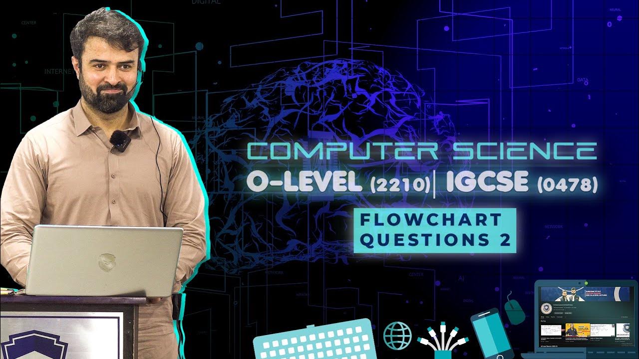 O-level (2210) | IGCSE (0478) | Computer Science | Programming Concepts | Flowchart | Questions ...