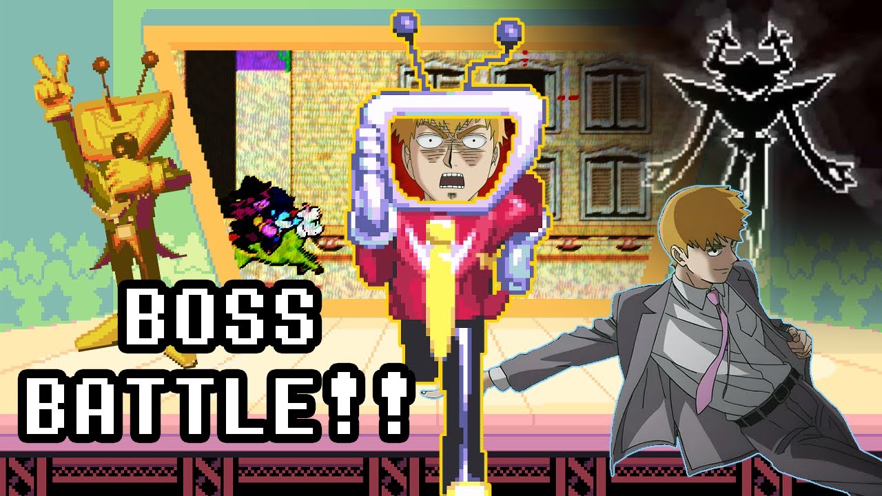 Tenna Boss Battle voiced by Reigen's VA (+ Chapter 3 Finale!) - YouTube