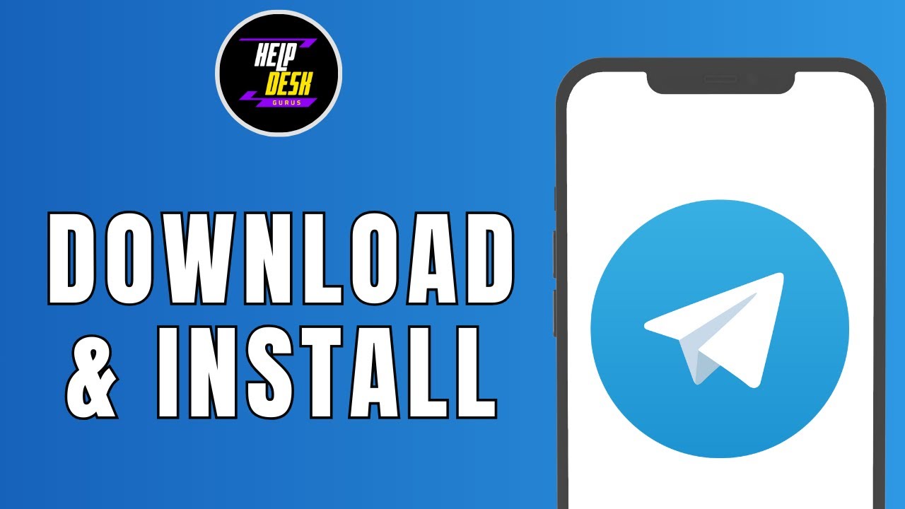 HOW TO DOWNLOAD & INSTALL TELEGRAM APP - YouTube