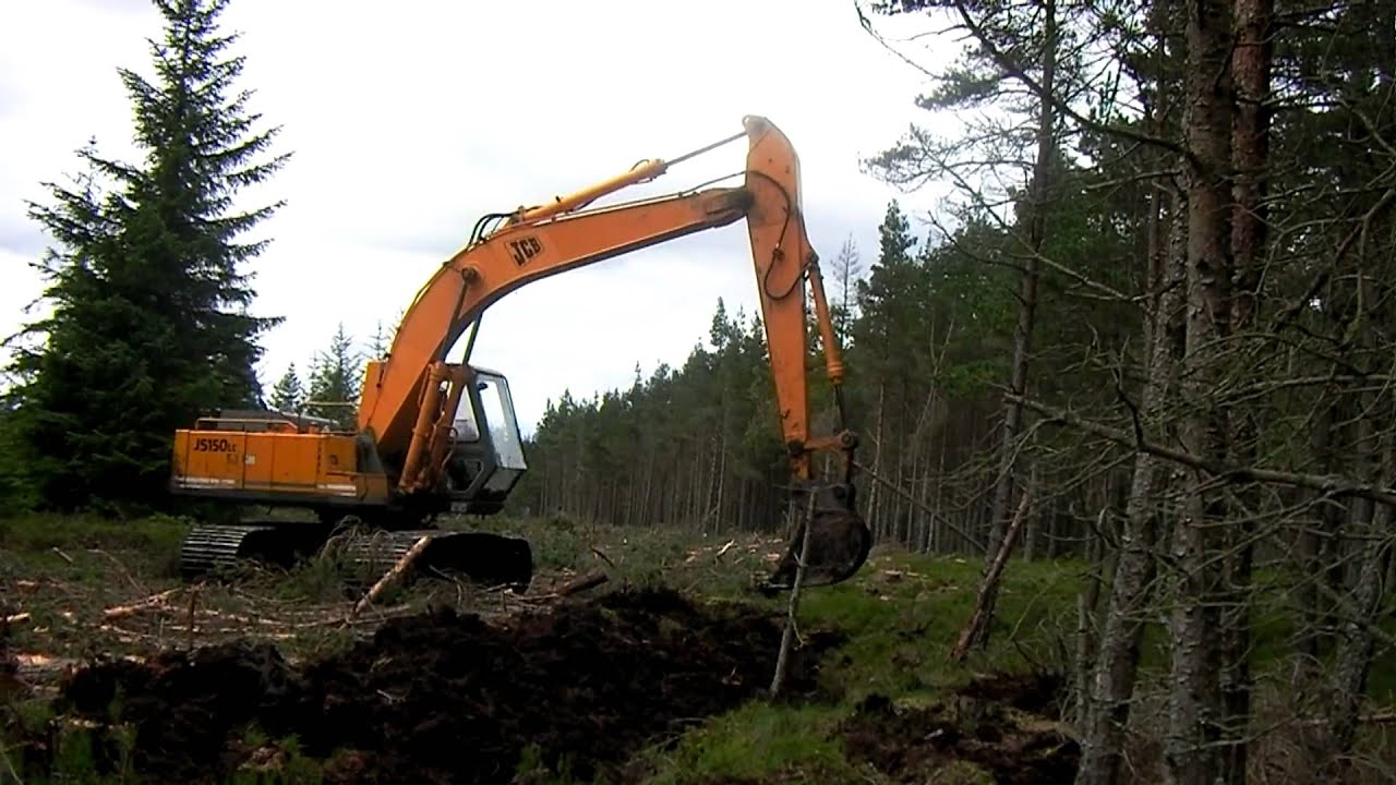 JCB JS 150 part 2 - YouTube