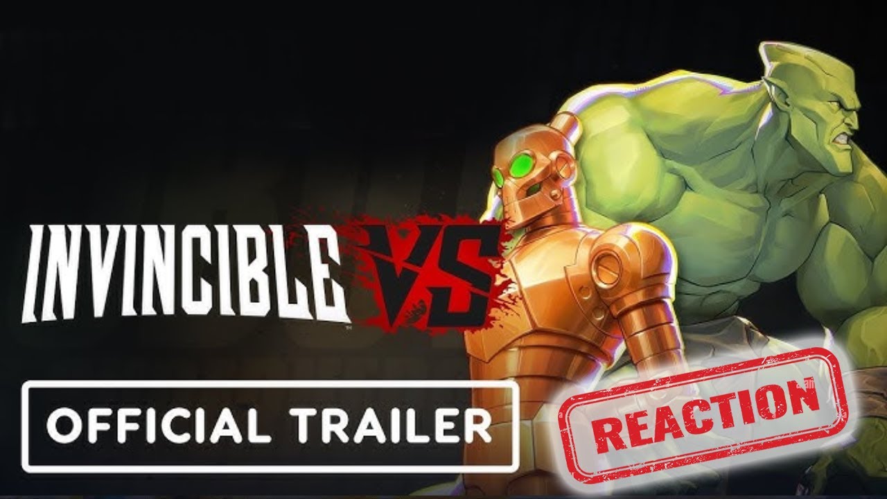 Invincible VS - Official Robot & Monster Girl Trailer | (REACTION ...
