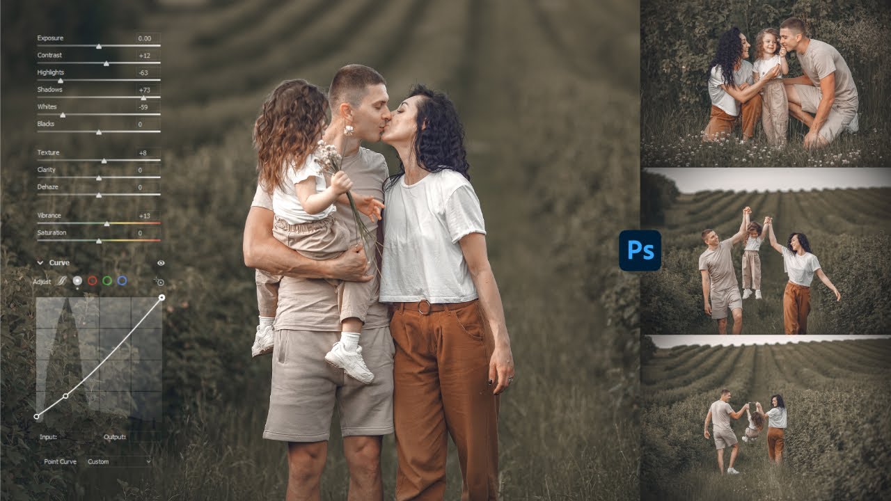 Cinematic Dark Brown Color Grading in Photoshop CC 2021 | Download ...