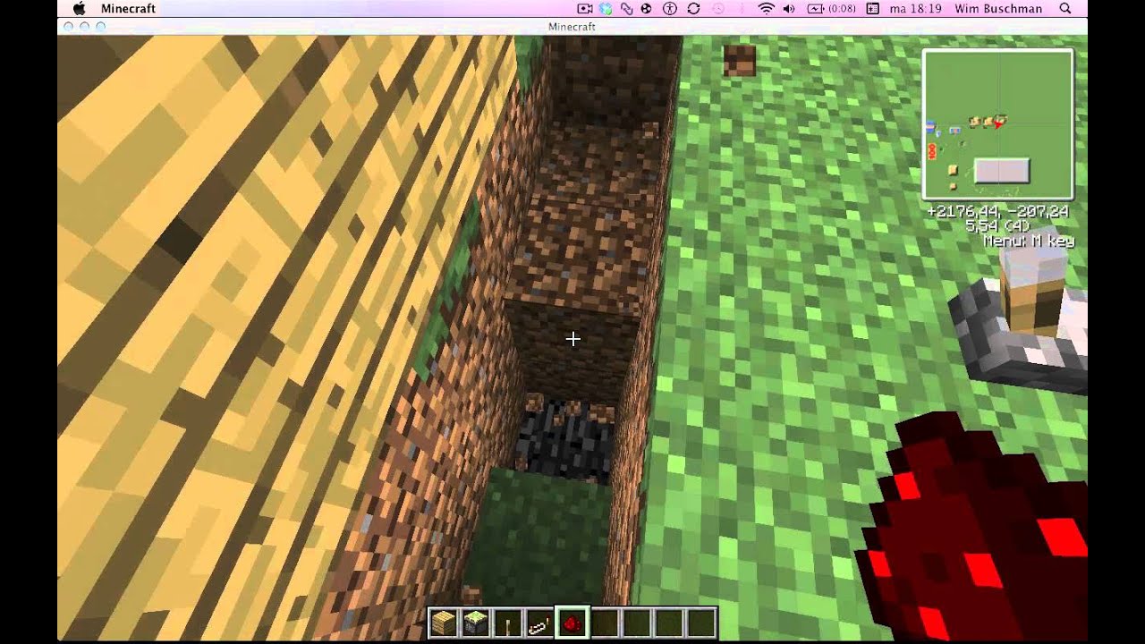 Minecraft Tutorial Episode 1: Secret Single Door. - YouTube